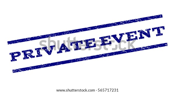 Private Event Watermark Stamp Text Tag Stock Vector (Royalty Free ...