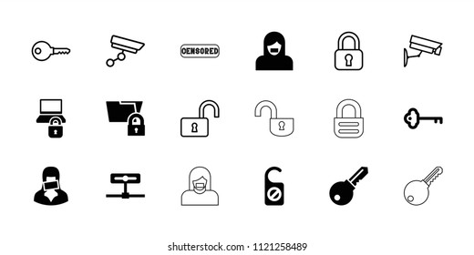 Private Icon Collection 18 Private Filled: เวกเตอร์สต็อก (ปลอดค่า ...