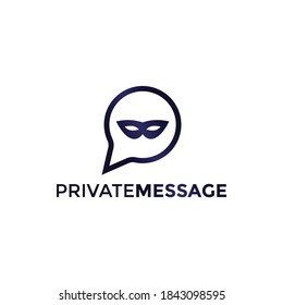 Private Message Logo Template Many Purpose Stock Vector (Royalty Free ...