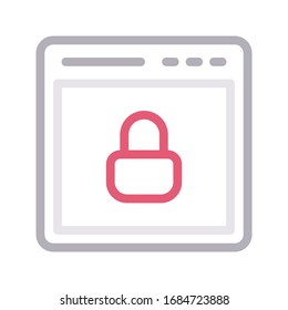 Private Vector Color Line Icon Stock Vector (Royalty Free) 1684723888 ...