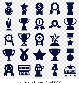 Prize Icons Set Set 25 Prize Stock Vector (Royalty Free) 656405491 ...