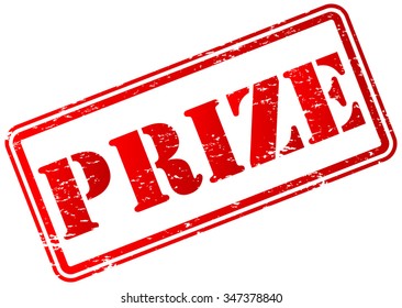 Prize Stamp Badge Stock Vector (Royalty Free) 347378840 | Shutterstock