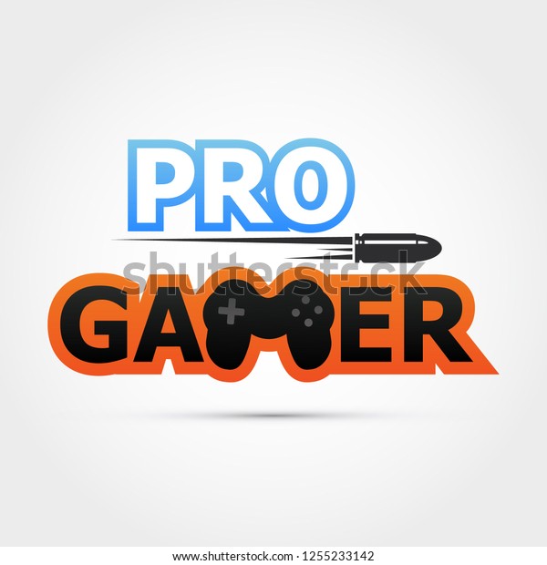 Pro Gamer Logo Vector Illustration Stock Vector (Royalty Free ...