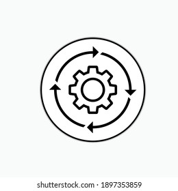 Procedure Icon Rule Policy Symbol Vector Stock Vector (Royalty Free ...