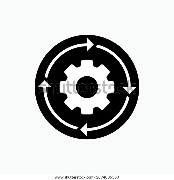 Procedure Icon Rule Policy Symbol Vector Stock Vector (Royalty Free ...