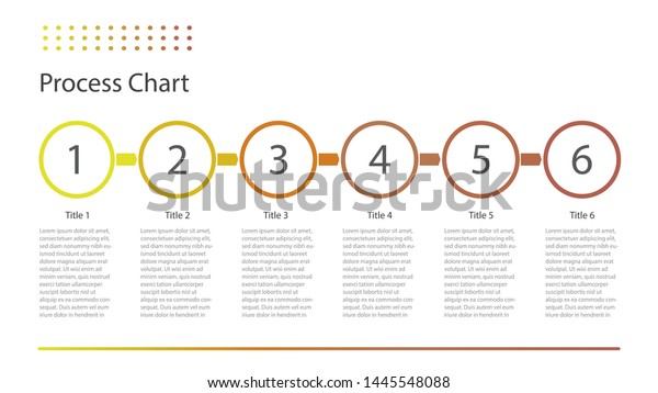 Process Chart Template That Can Be Stock Vector (Royalty Free ...