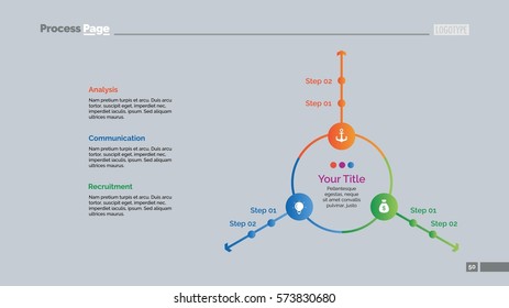 Process Infographic Diagram Slide Template Stock Vector (Royalty Free ...