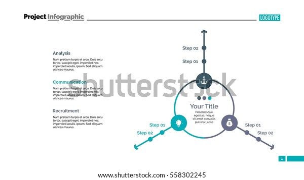 Process Infographic Diagram Slide Template Stock Vector (Royalty Free ...