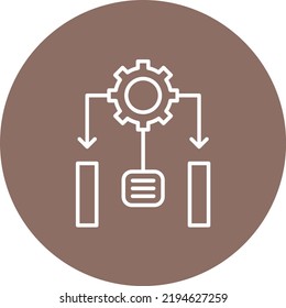Process Line Circle Icon Vector Image Stock Vector (Royalty Free ...