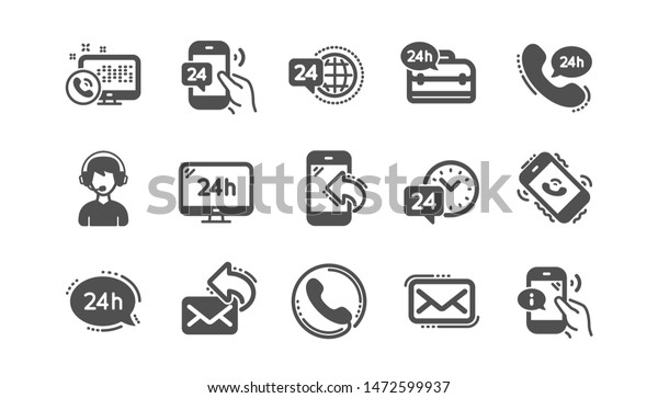 Processing Icons Call Center Support Chat Stock Vector (Royalty Free ... Processing Icons Call Center Support Chat Stock Vector (Royalty Free ...
