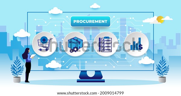 Procurement Process Purchasing Goods Procurement Management Stock ...