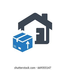 Product Delivery Icon Stock Vector (Royalty Free) 669355147 | Shutterstock