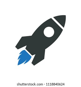 Product Launch Icon Stock Vector (Royalty Free) 1118840624 | Shutterstock