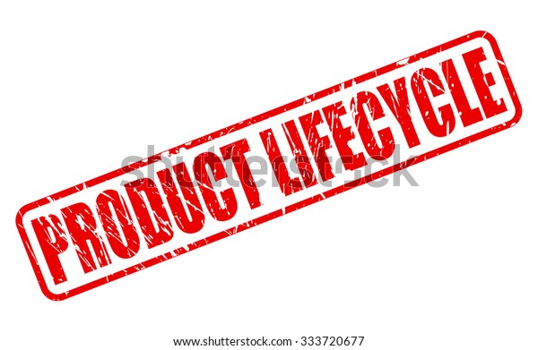 Product Lifecycle Red Stamp Text On Stock Vector (Royalty Free ...