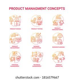 Lifestyles Red Concepts Icons Set Living: เวกเตอร์สต็อก (ปลอดค่า ...
