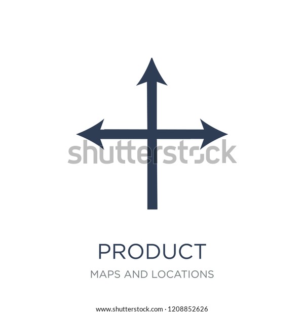 Product Positioning Icon Trendy Flat Vector Stock Vector (Royalty Free ...