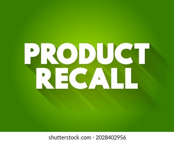 376 Product Recall Stock Vectors, Images & Vector Art | Shutterstock