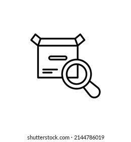 Product Research Icon Vector Logotype Stock Vector (Royalty Free ...