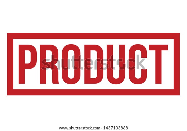 Product Rubber Stamp Product Stamp Seal Stock Vector (Royalty Free ...