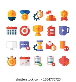 Productivity Icon This Icon Consists 20 Stock Vector (Royalty Free ...