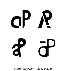 Professional Ap Logo Design Any Business Stock Vector (Royalty Free ...