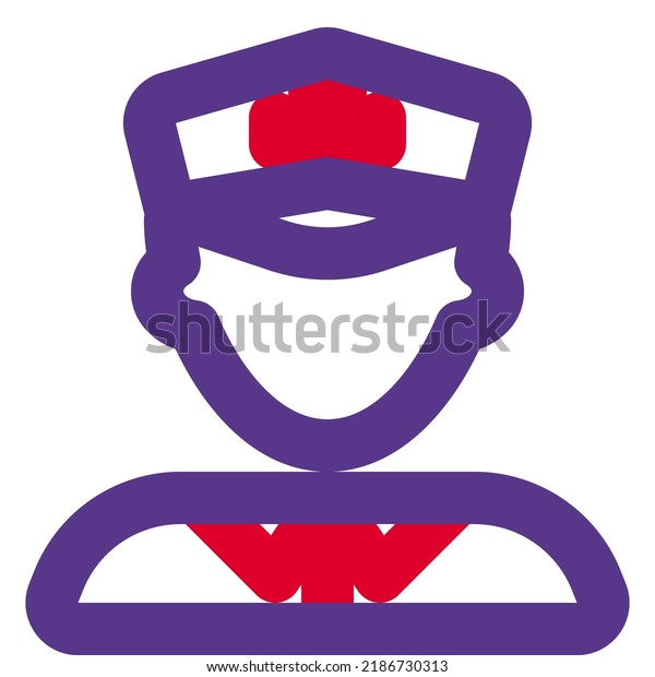 Professional Avatar Captain Leading Ship Stock Vector (Royalty Free ...