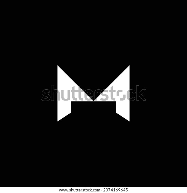 Professional Elegant Latest Artistic Letter M Stock Vector (Royalty ...