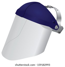 Professional Face Shield Protect Your Face Stock Vector (Royalty Free ...