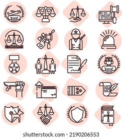 Professional Laws Illustration Vector On White Stock Vector (Royalty ...