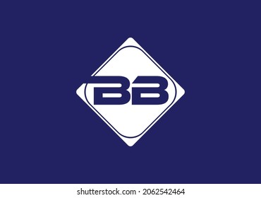 Professional Letter Bb Logo Icon Design Stock Vector (Royalty Free ...