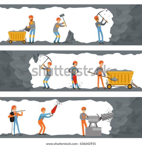 5,038 Underground Miner Stock Vectors, Images & Vector Art | Shutterstock
