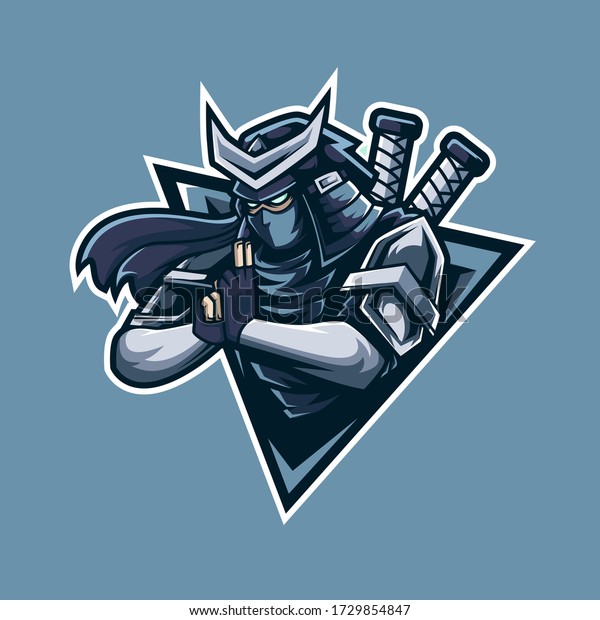Professional ninja logo mascot design