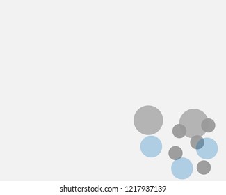 Professional Presentation Slide Template Light Grey Stock Vector ...