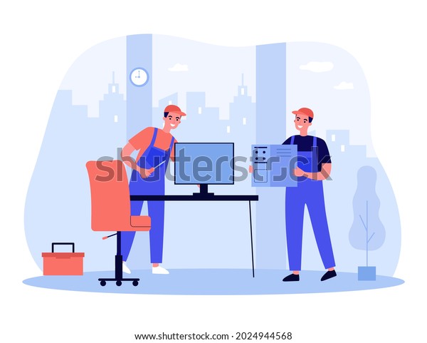 Computer repair man : 45 237 images, photos et images vectorielles de ...