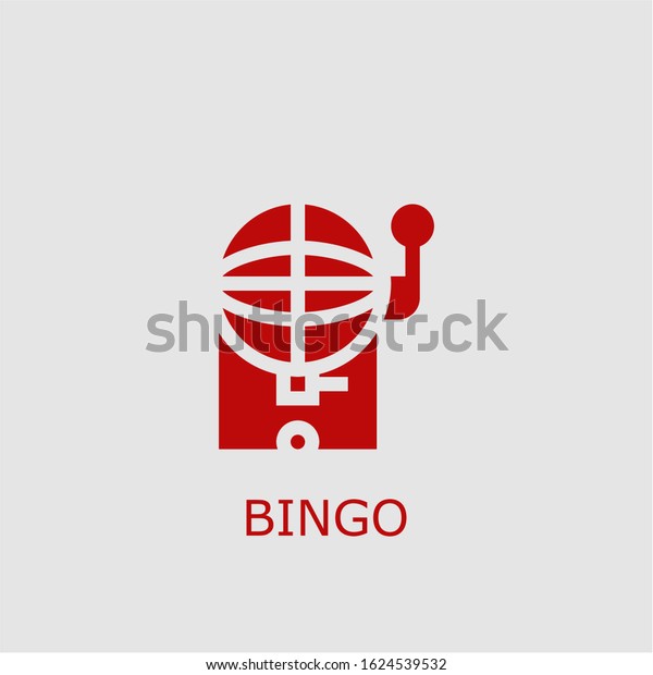 Professional Vector Bingo Icon Bingo Symbol Stock Vector (Royalty Free ...