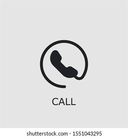 Professional Vector Call Icon Call Symbol Stock Vector (Royalty Free ...