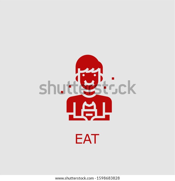 Professional Vector Eat Icon Eat Symbol Stock Vector (Royalty Free ...