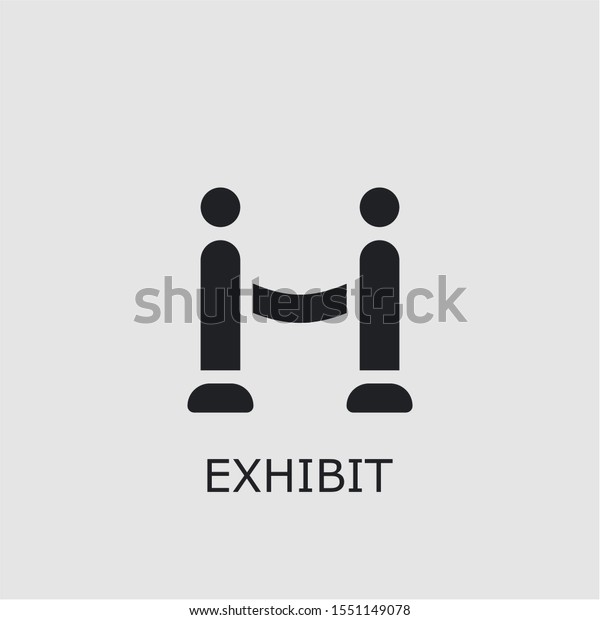 Professional Vector Exhibit Icon Exhibit Symbol Stock Vector (Royalty ...