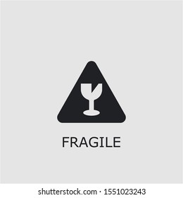 Professional Vector Fragile Icon Fragile Symbol 库存矢量图（免版税）1551023243 ...