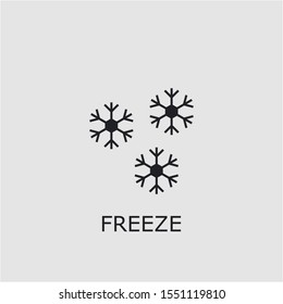 Professional Vector Freeze Icon Freeze Symbol 스톡 벡터(로열티 프리) 1551119810 ...