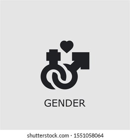 Professional Vector Gender Icon Gender Symbol Stock Vector (Royalty ...