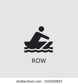 Professional Vector Row Icon Row Symbol Stock Vector (Royalty Free ...
