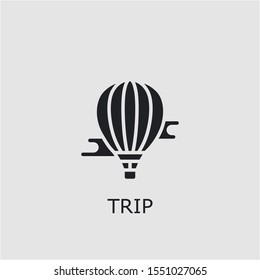 Professional Vector Trip Icon Trip Symbol Stock Vector (Royalty Free ...