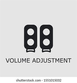 Professional Vector Volume Adjustment Icon Volume Stock Vector (Royalty ...