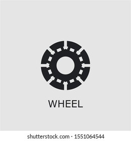 Professional Vector Wheel Icon Wheel Symbol Stock Vector (Royalty Free ...