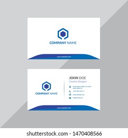 Professional Visiting Card Design Template Stock Vector (Royalty Free ...