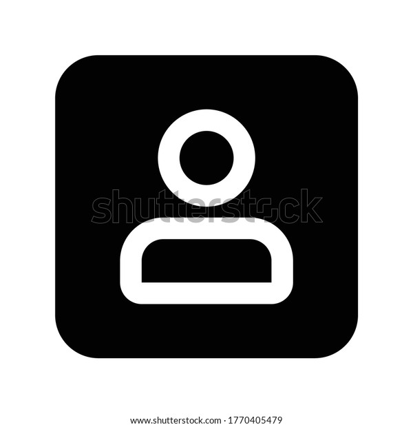Profile Icon Logo Template Illustration Design Stock Vector (Royalty ...