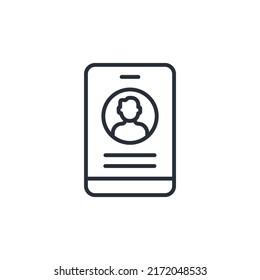 Profile Icons Symbol Vector Elements Infographic Stock Vector (Royalty ...