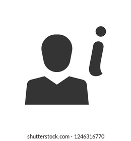 Profile Information Icon Stock Vector (Royalty Free) 1246316770 ...