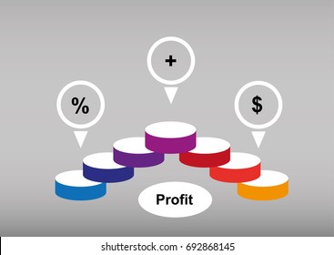 Profit Stock Vector (Royalty Free) 692868145 | Shutterstock